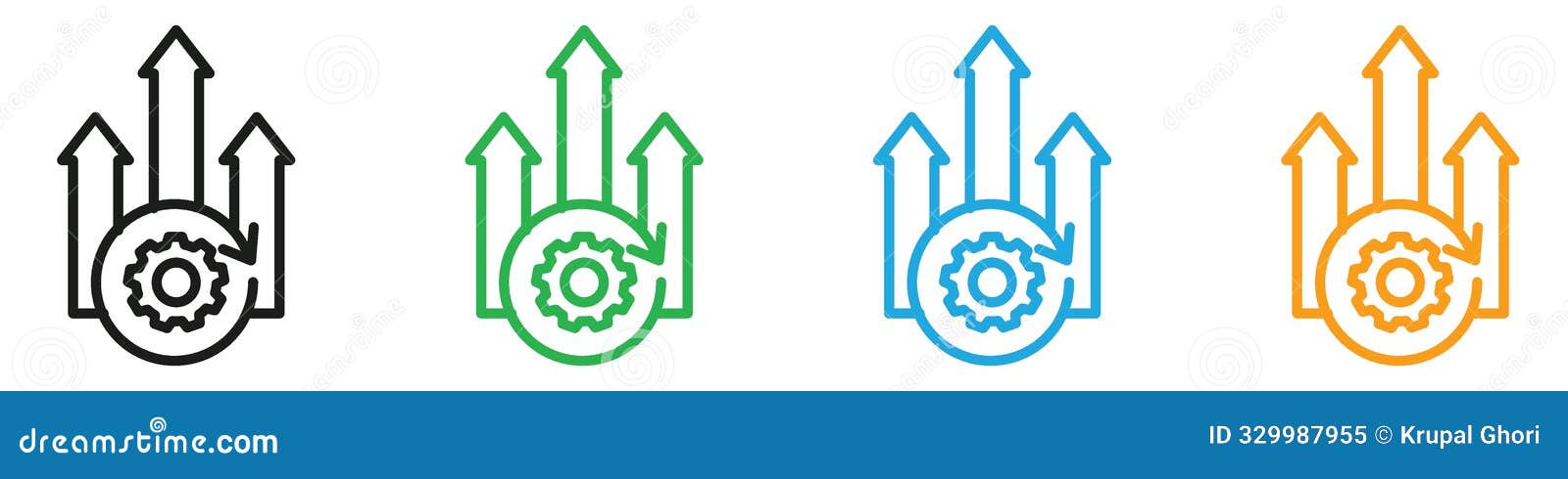 Continuous Improvement Icon Mark in Filled Style Stock Illustration ... Continuous Improvement Icon Mark in Filled Style Stock Illustration ...