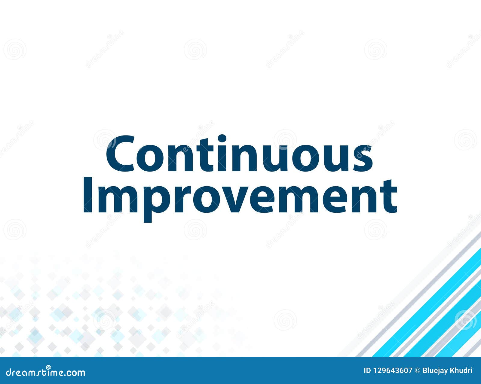 Continuous Improvement Modern Flat Design Blue Abstract Background ... Continuous Improvement Modern Flat Design Blue Abstract Background ...