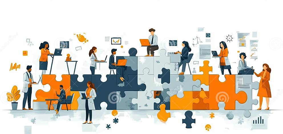 Continuous Learning and Professional Development Stock Illustration ...