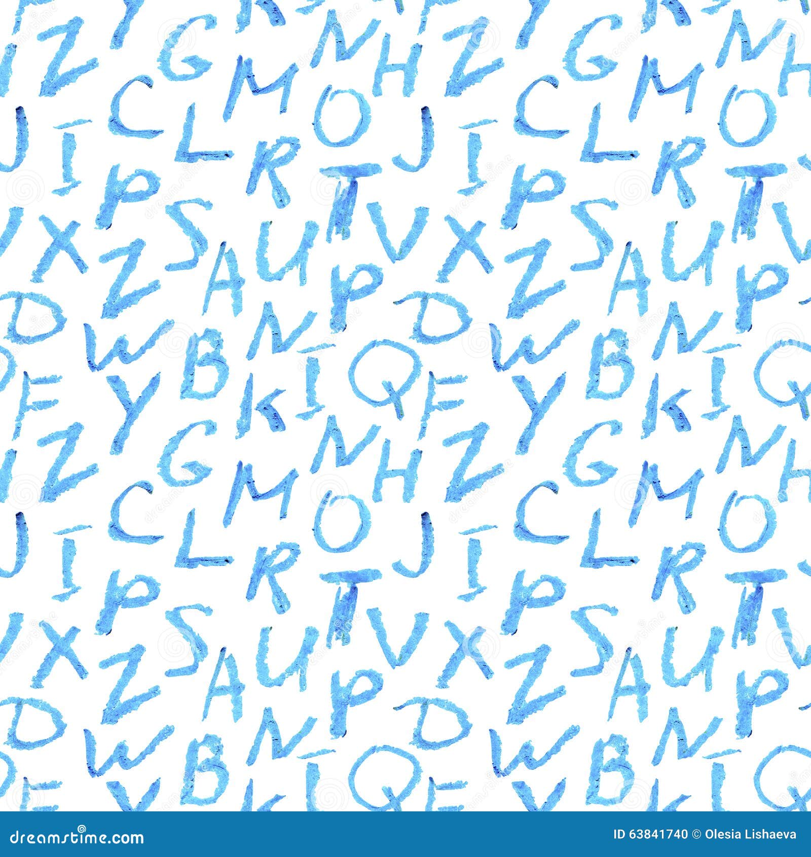 Continuous Letters Pattern Cartoon Vector | CartoonDealer.com #60713571