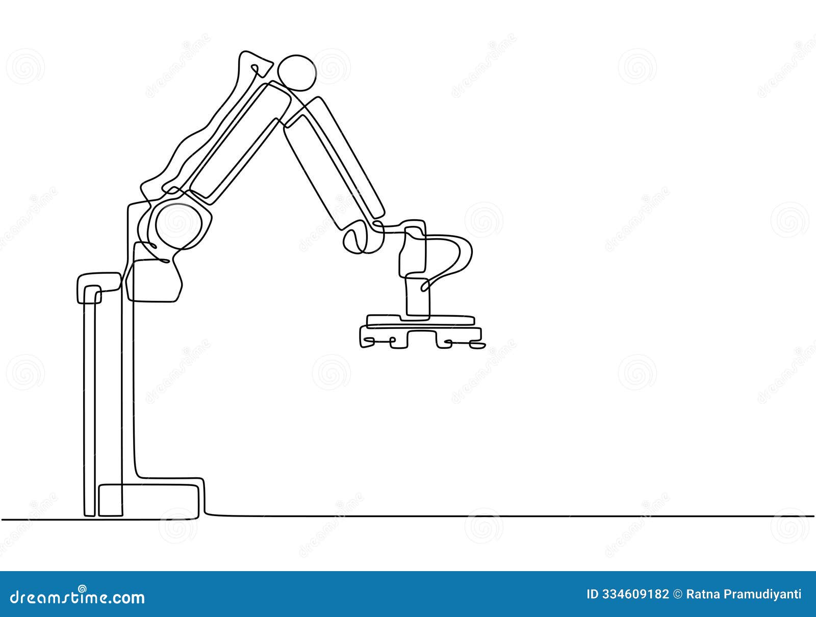 Industrial Robots In A Manufacturing Facility Royalty-Free Stock Photo ...