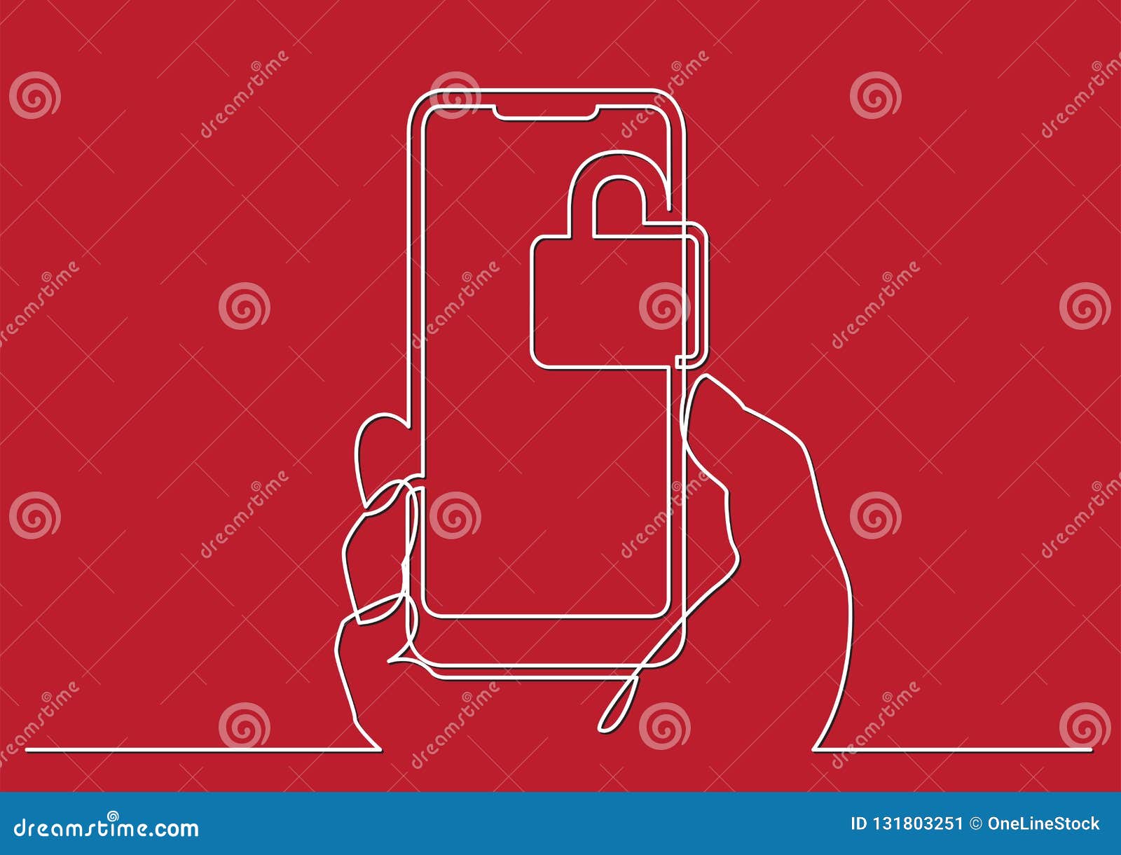 Continuous Line Drawing of Hand Using Modern Mobile Phone with Security ...