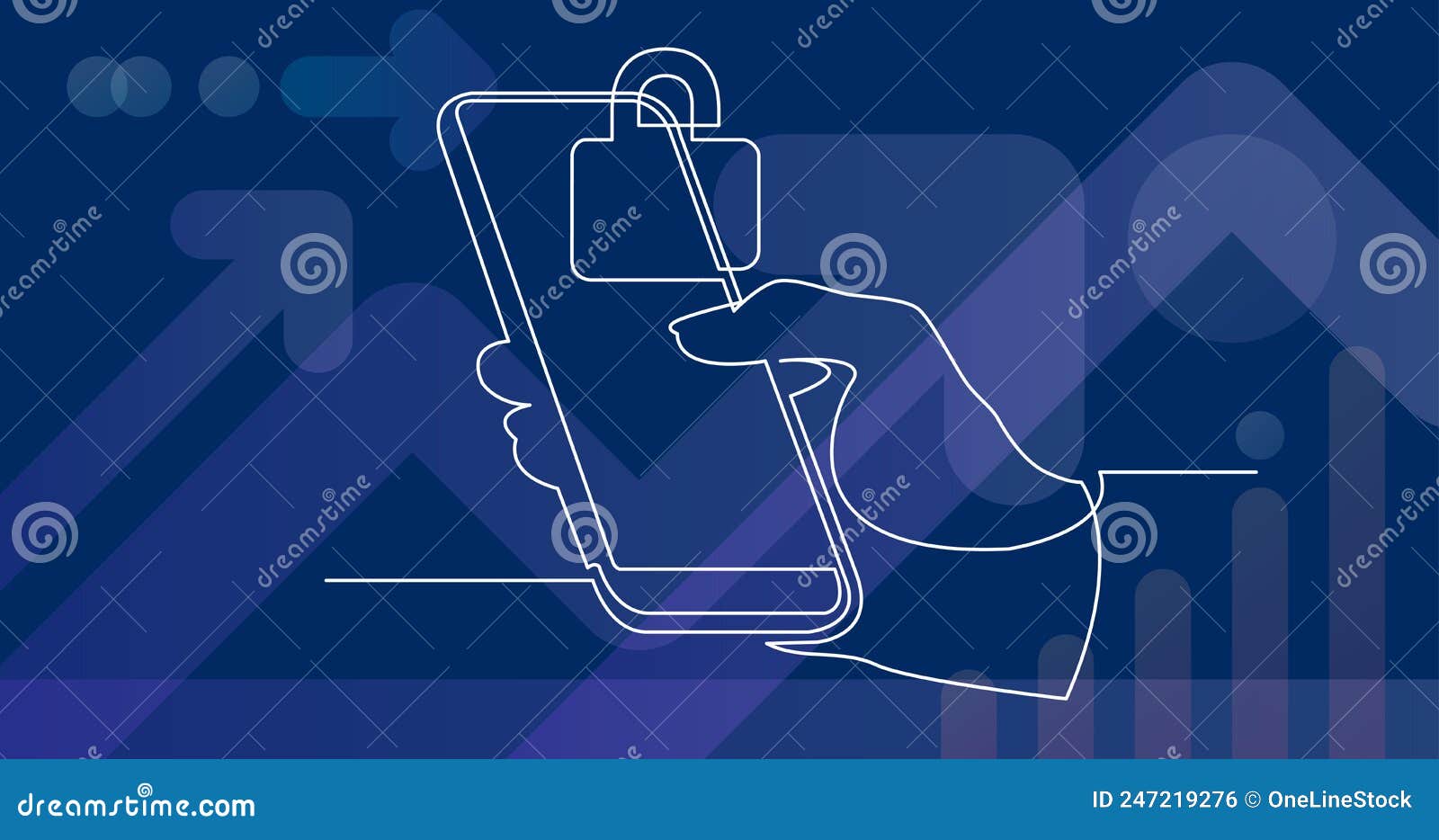 Continuous Line Drawing of Hand Using Modern Mobile Phone with Security ...