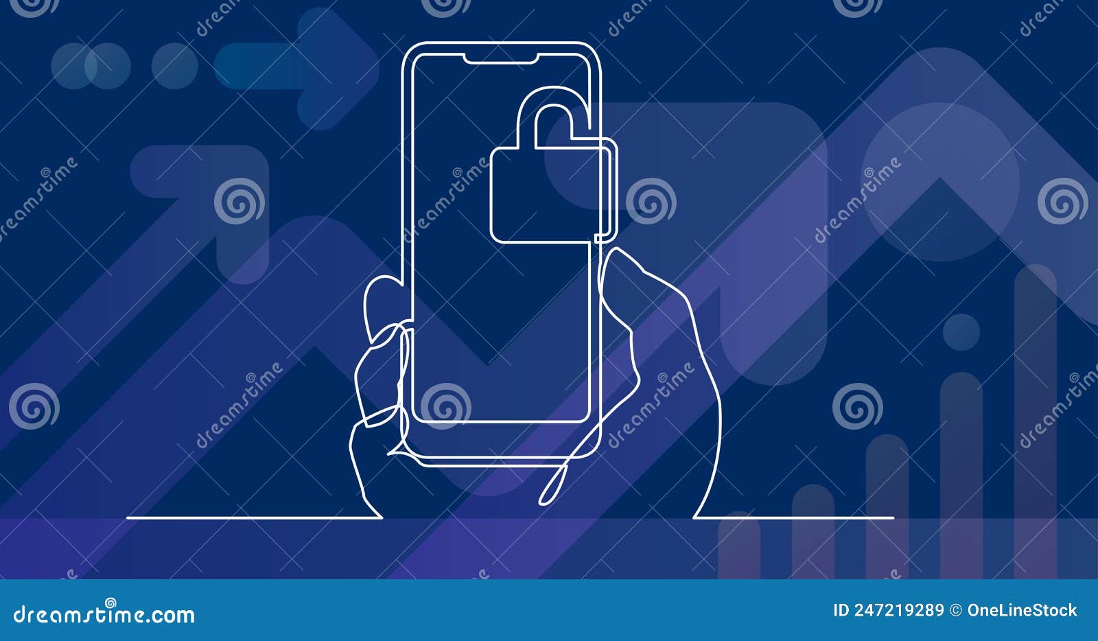 Continuous Line Drawing of Hand Using Modern Mobile Phone with Security ...