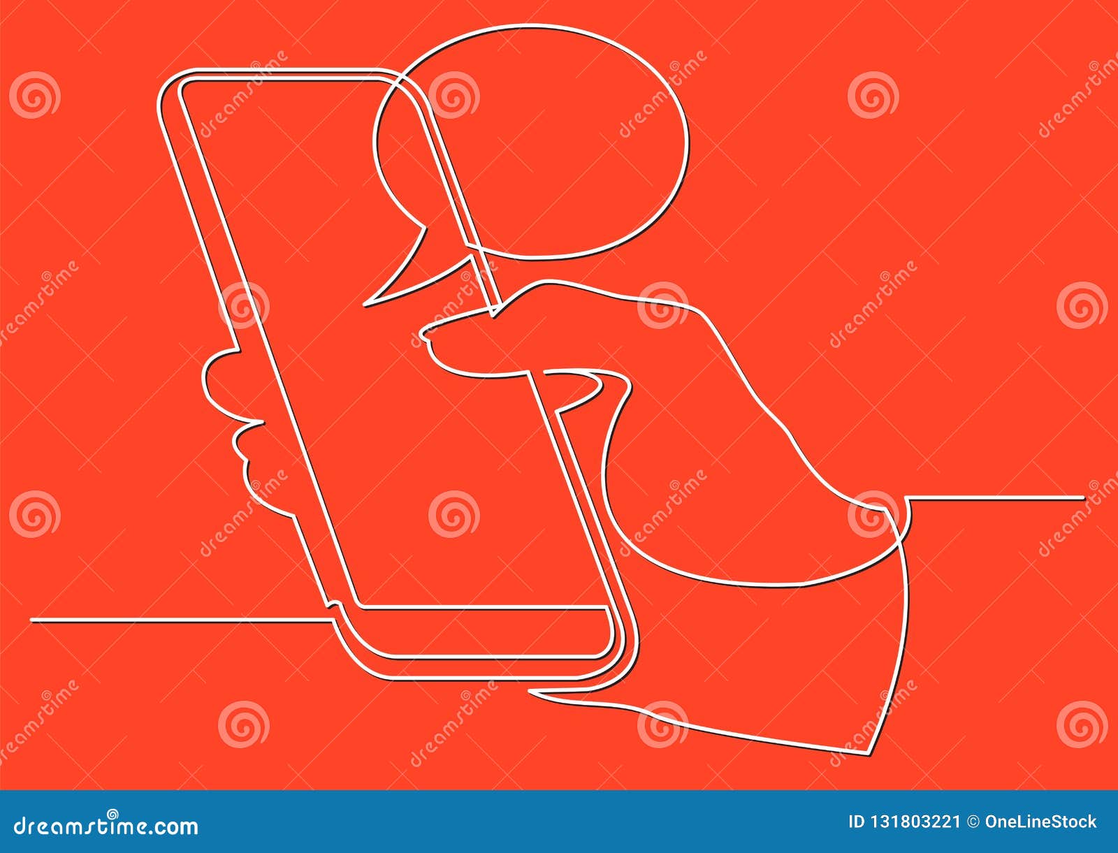 Continuous Line Drawing of Hand Using Social Media Mobile App on Smart ...