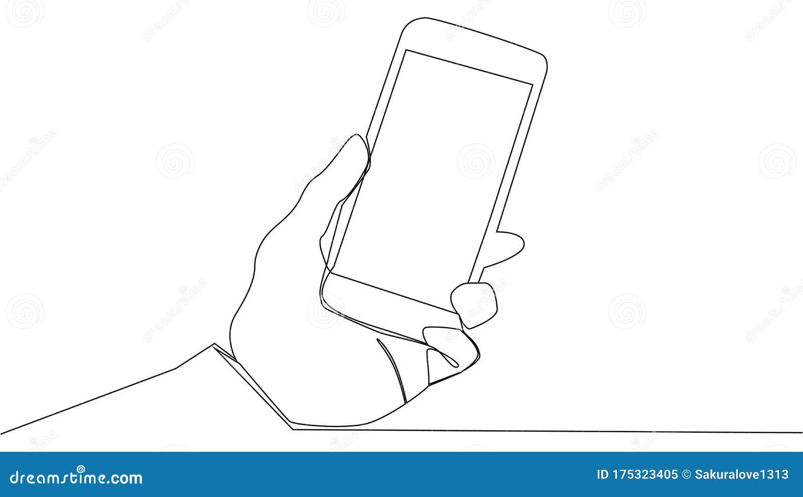 Continuous Line Drawing of Hand Using Social Media Mobile App on Smart ...