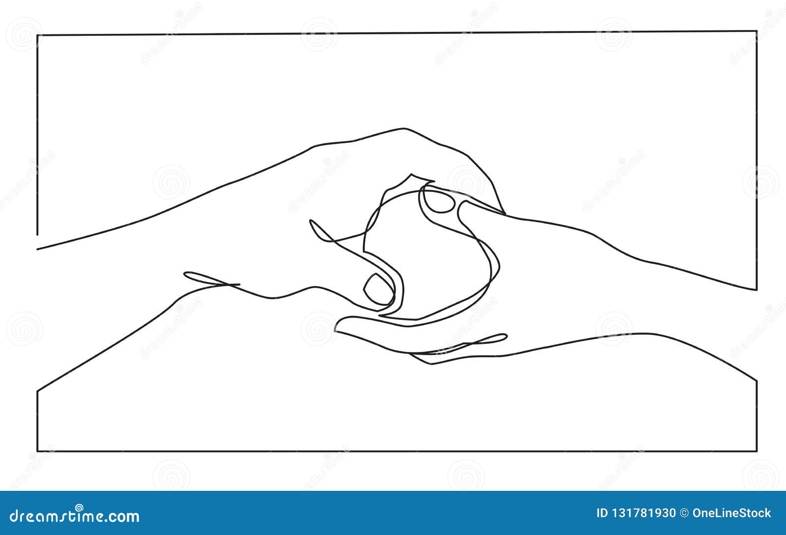 Continuous Line Drawing of Hands Giving Apple Stock Vector ... Continuous Line Drawing of Hands Giving Apple Stock Vector ...