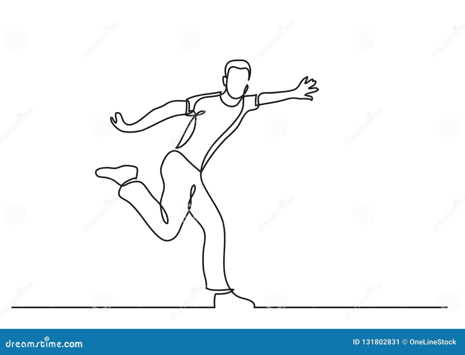 Running Man Young Athlete In Tracksuit. Animation Frames. Vector Sport ...