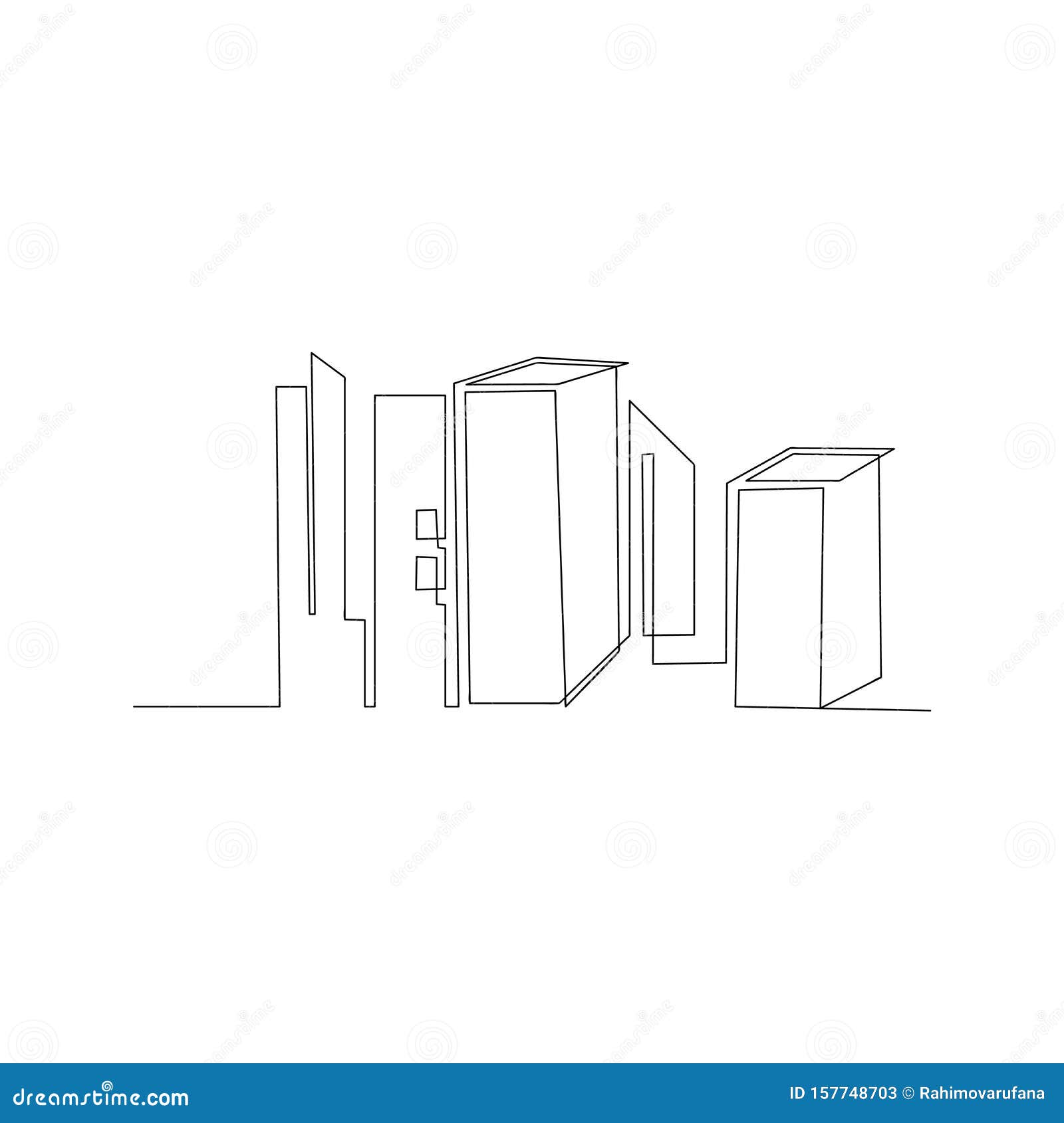 Continuous Line Drawing of House. Isolated Sketch Drawing of House Line ... Continuous Line Drawing of House. Isolated Sketch Drawing of House Line ...