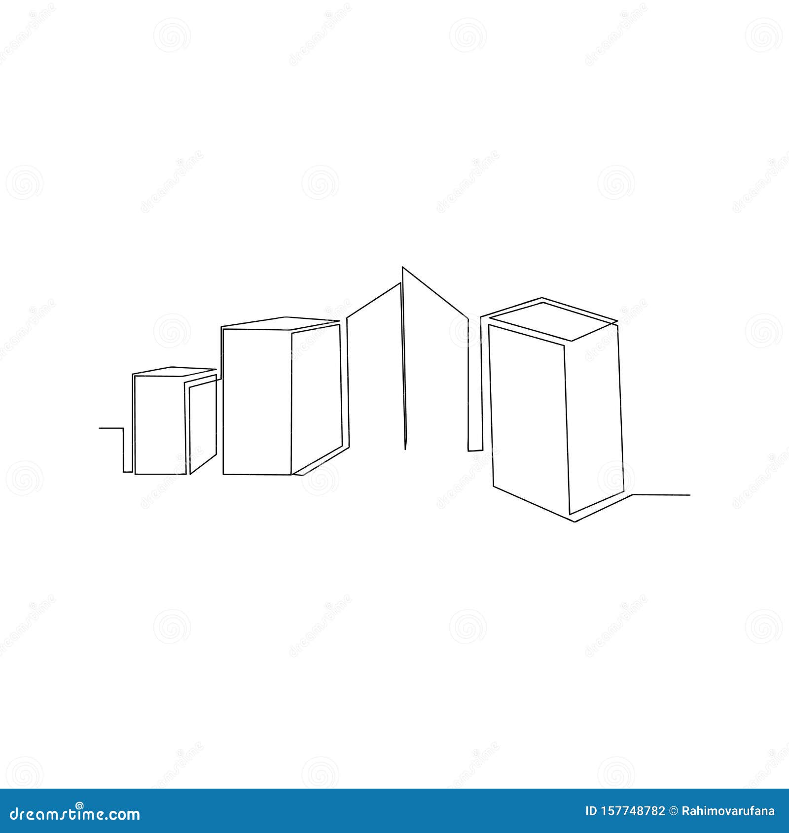 Continuous Line Drawing of House. Isolated Sketch Drawing of House Line ... Continuous Line Drawing of House. Isolated Sketch Drawing of House Line ...