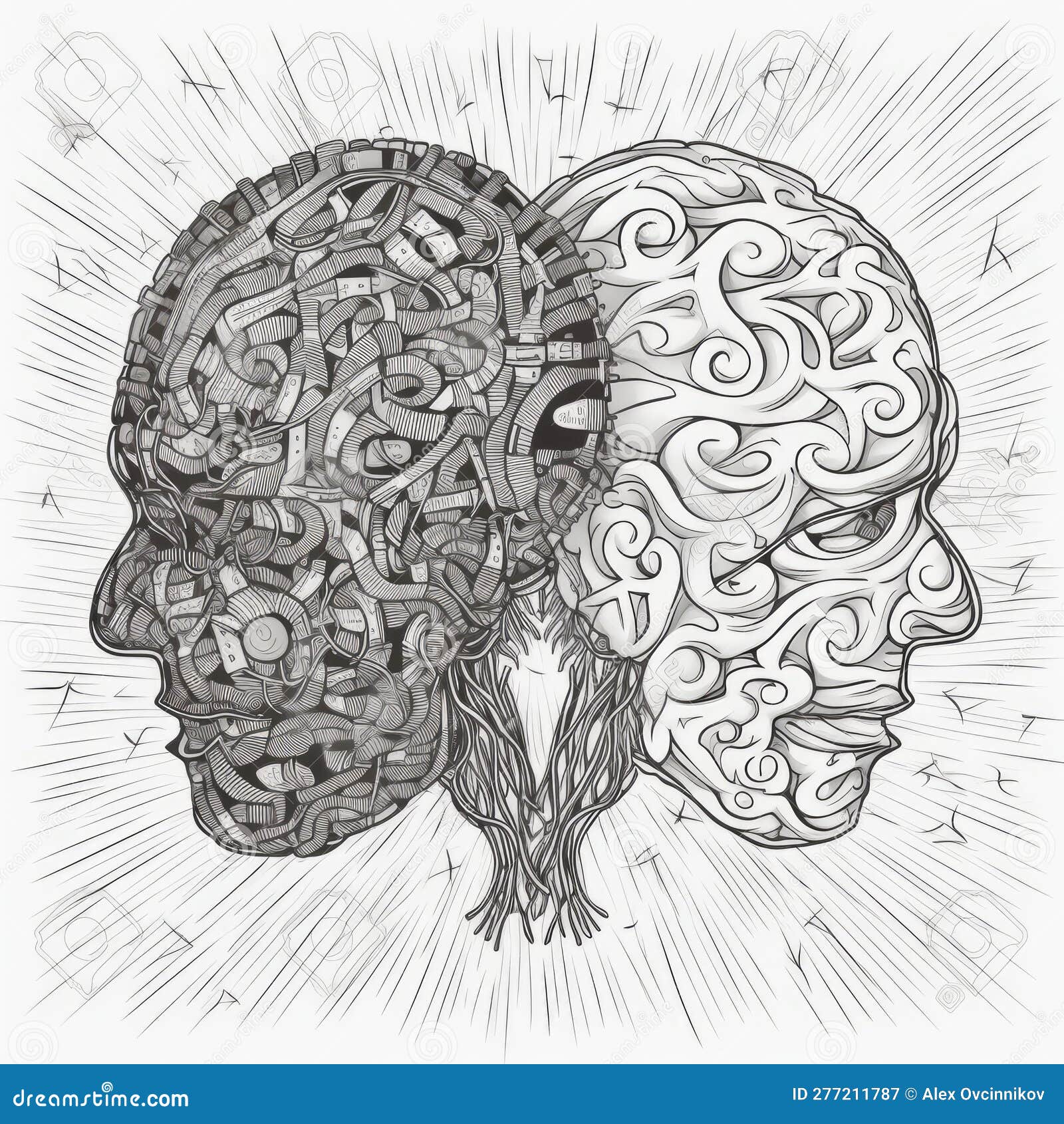 Continuous Line Drawing of Human Brain: Balancing Creativity and Logic ...