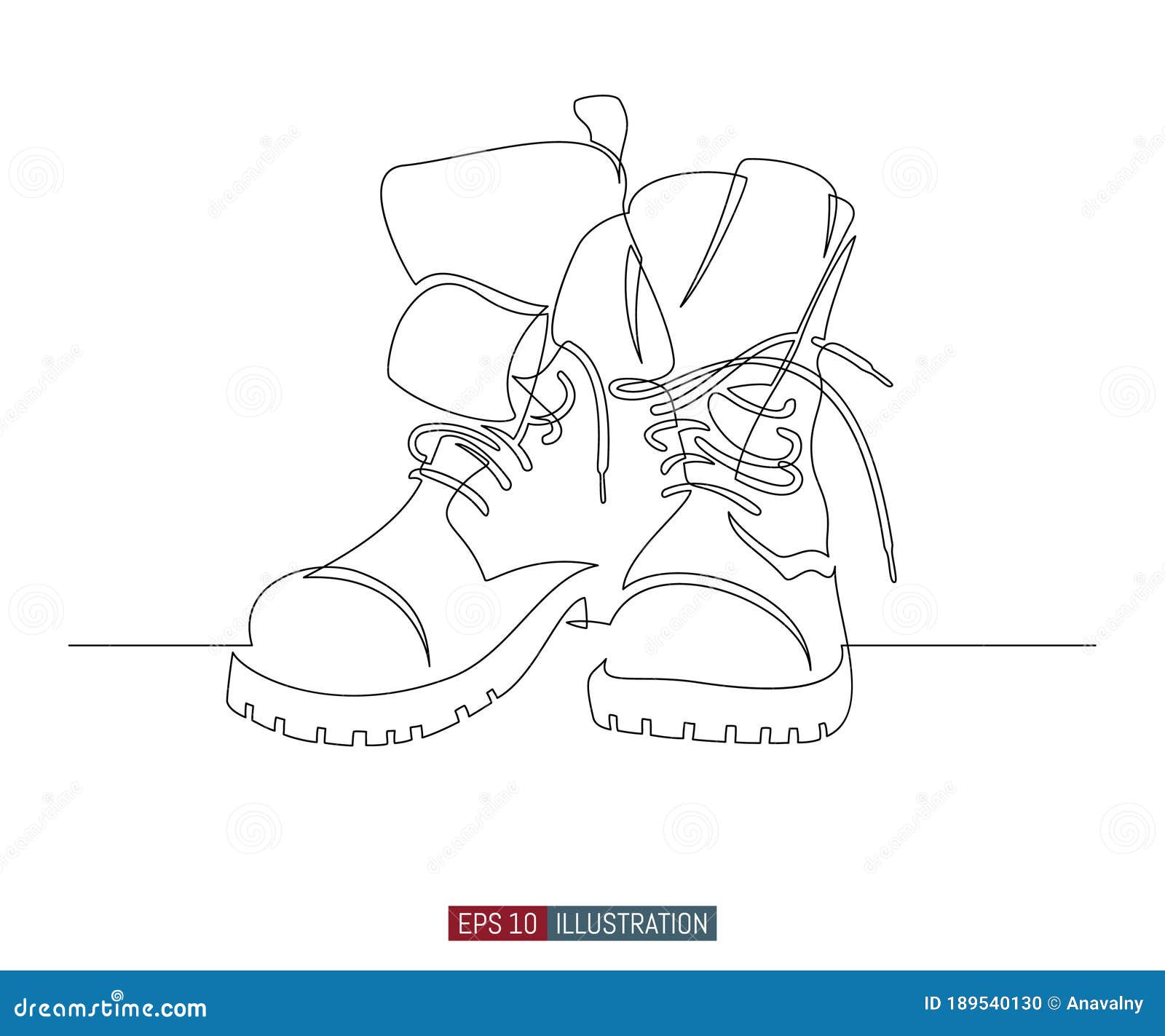 Bootlace Template Stock Illustrations – 45 Bootlace Template Stock ...