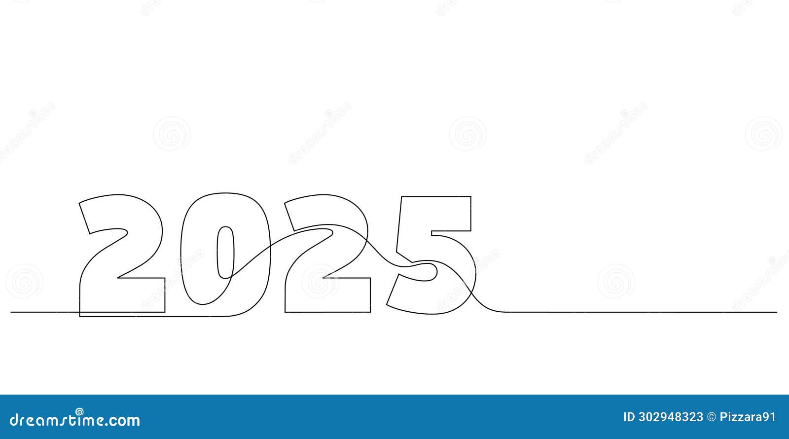 2025 Number Shape In Dark Oiled Wood Texture Isolated On A Clean White ...