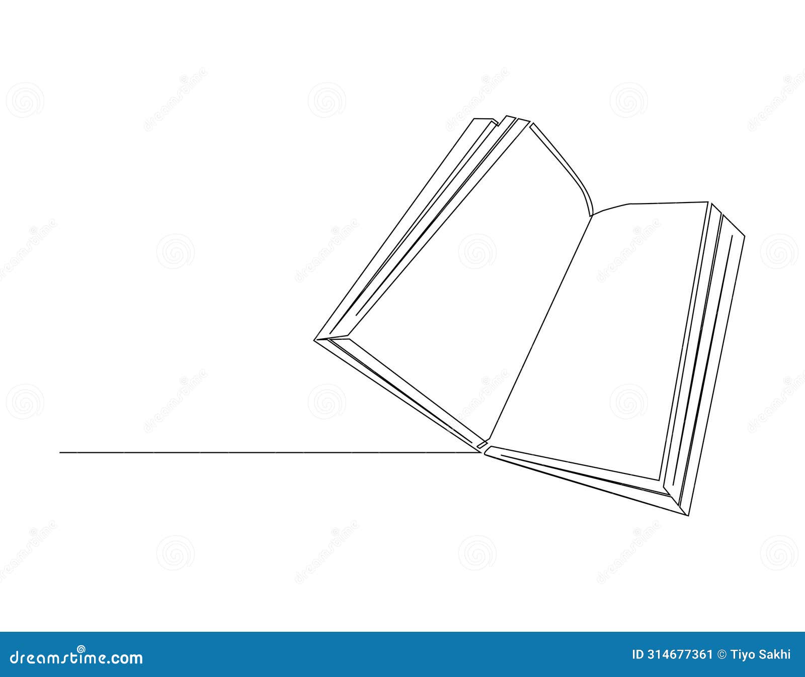 Continuous Line Drawing of Open Book. One Line of Book Have Been Open ... Continuous Line Drawing of Open Book. One Line of Book Have Been Open ...