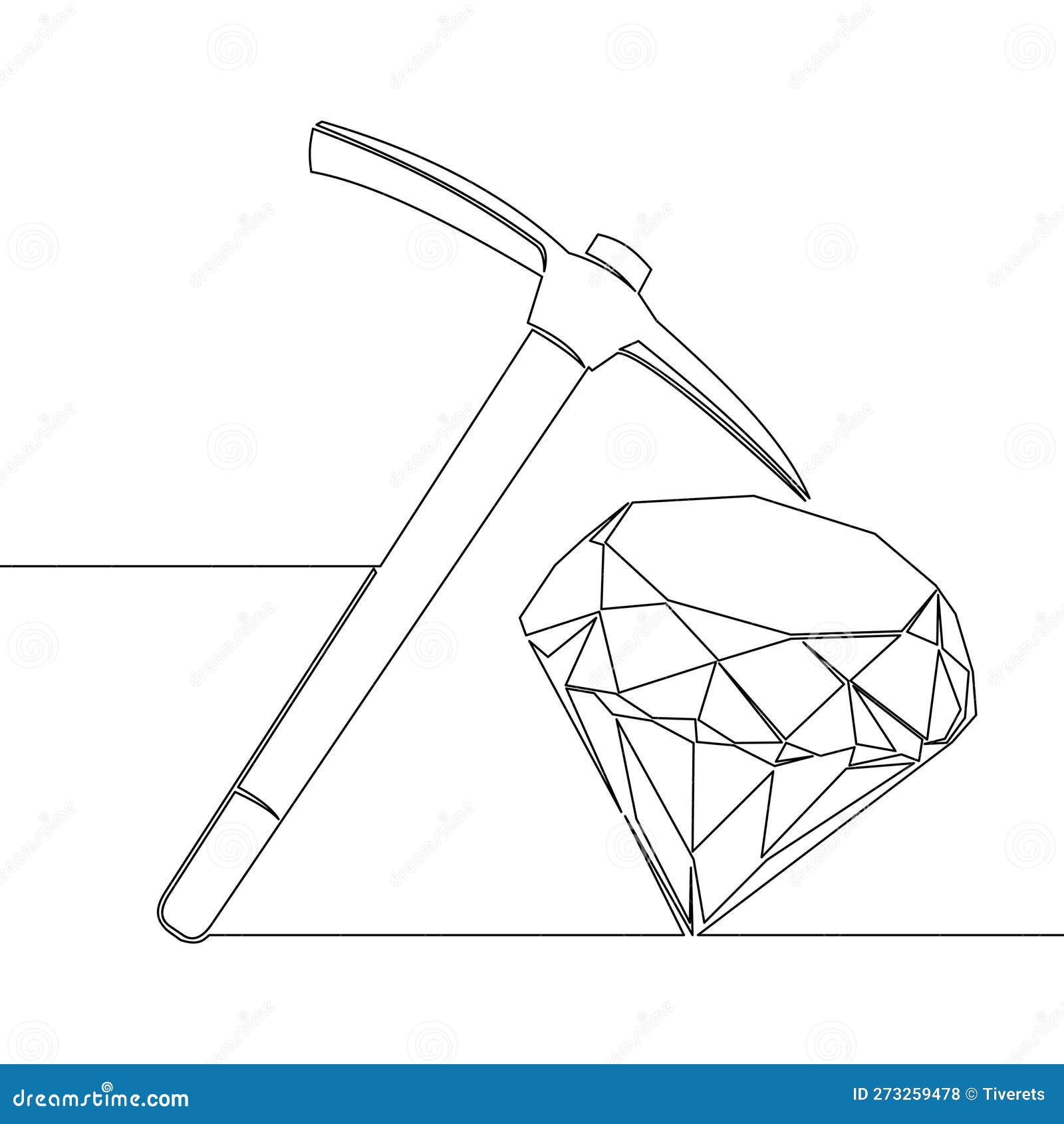 Continuous Line Drawing Search for Diamonds in the Mine with a Pickaxe ...