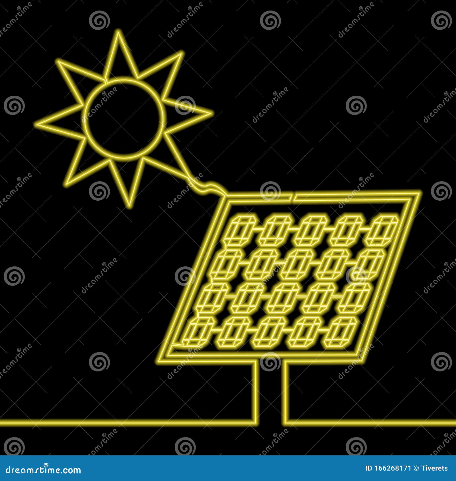 Solar Panel Line Drawing Stock Illustrations – 636 Solar Panel Line ...