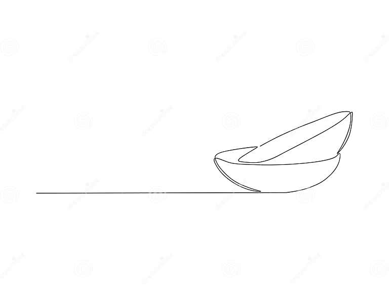 Continuous Line Drawing of Stack of Bowls. One Line of Bowls. Bowls ...