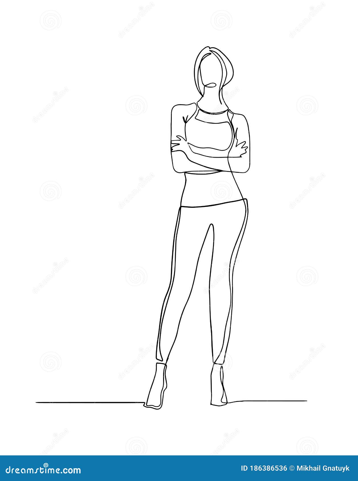 Continuous Line Drawing of Standing Woman. Continuous Line Drawing of ... Continuous Line Drawing of Standing Woman. Continuous Line Drawing of ...
