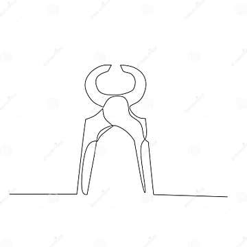 Continuous Line Drawing of a Wire Cutting Nail Puller Pincer. Simple ...
