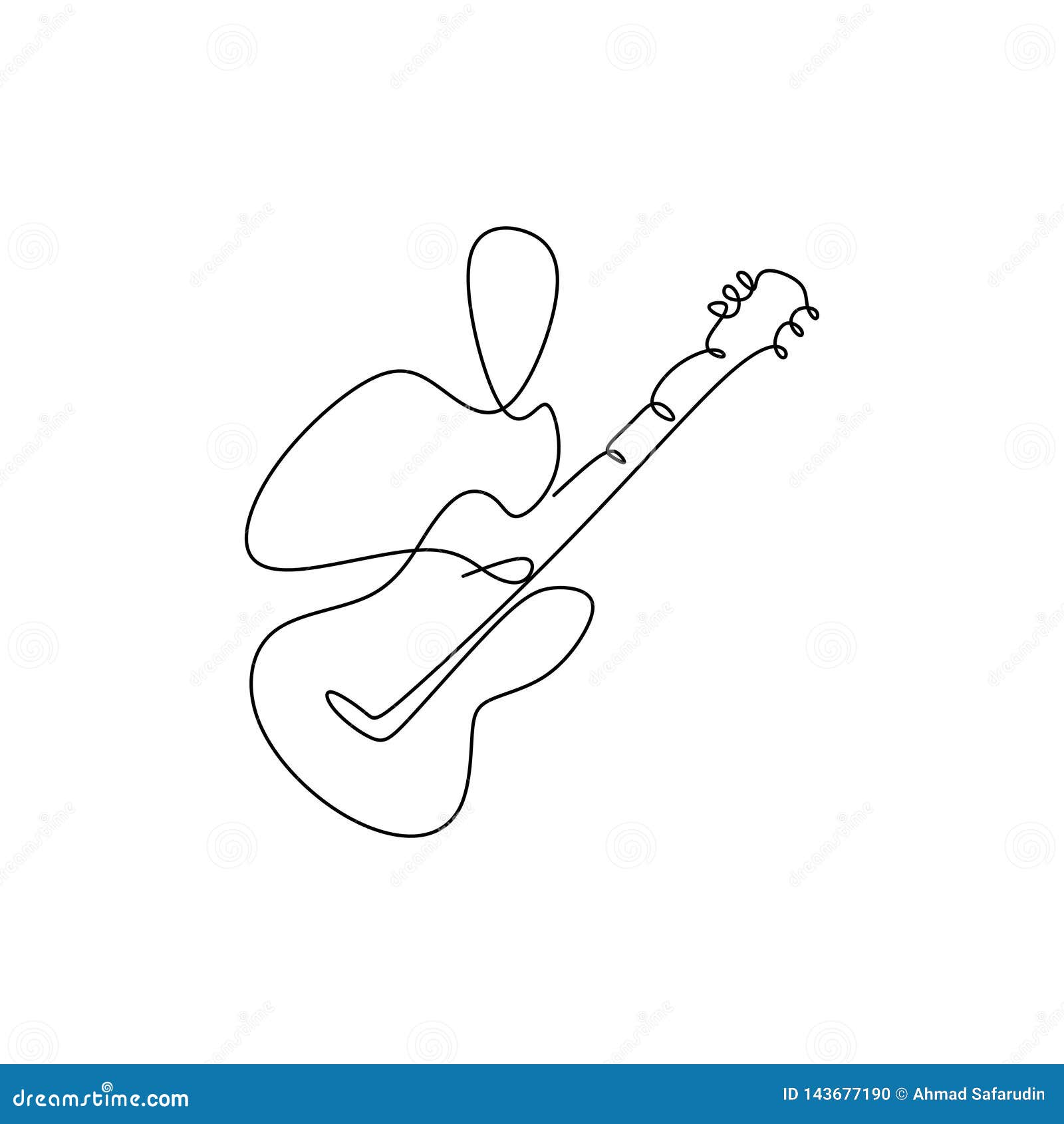 Simple Continuous Line Drawing