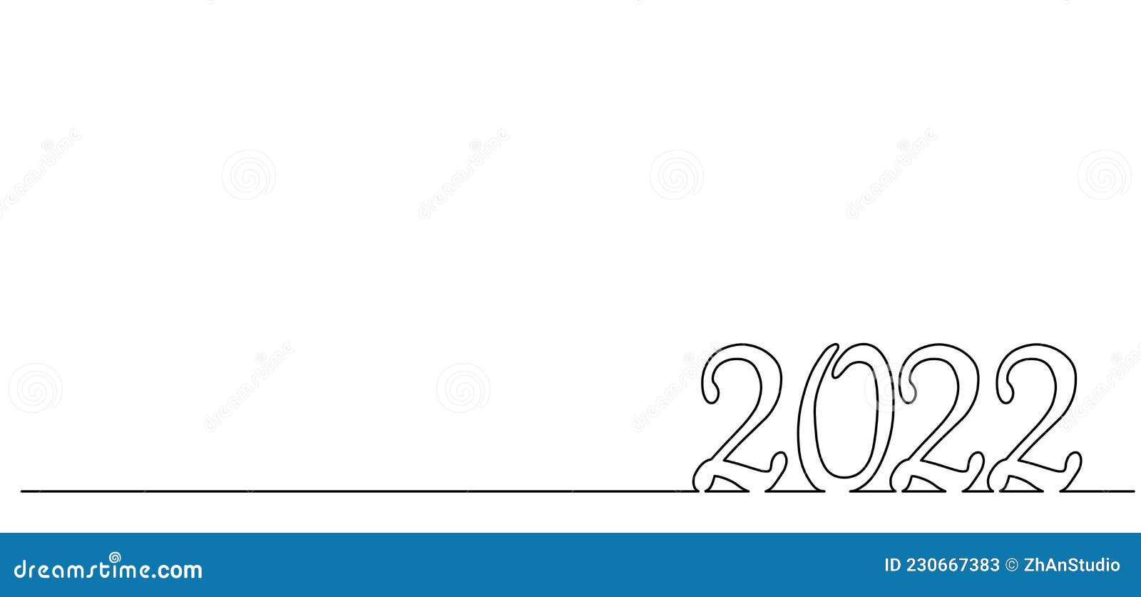 2022 Single Thik Line Drawing, Continuous Black Line Art Drawing 2022 ...