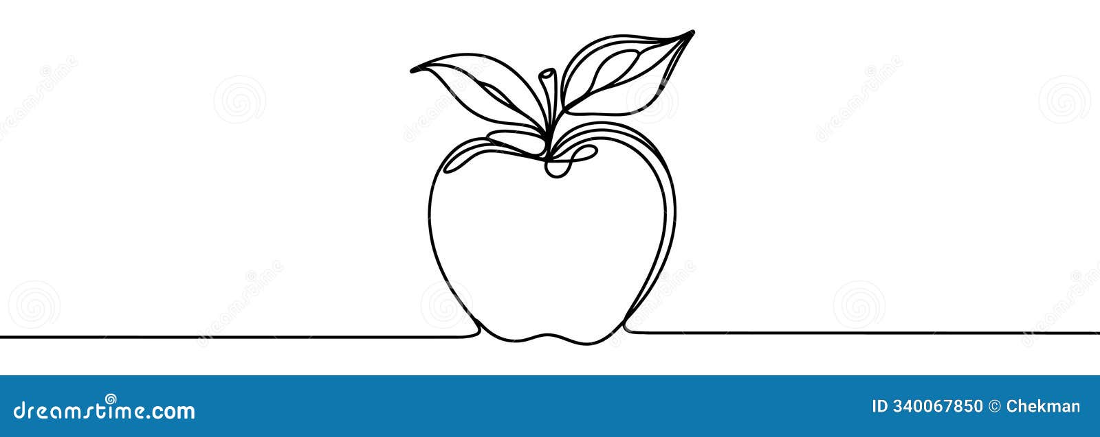 Continuous Linear Drawing Of Medal. Single Line Drawing Of Award Win ...