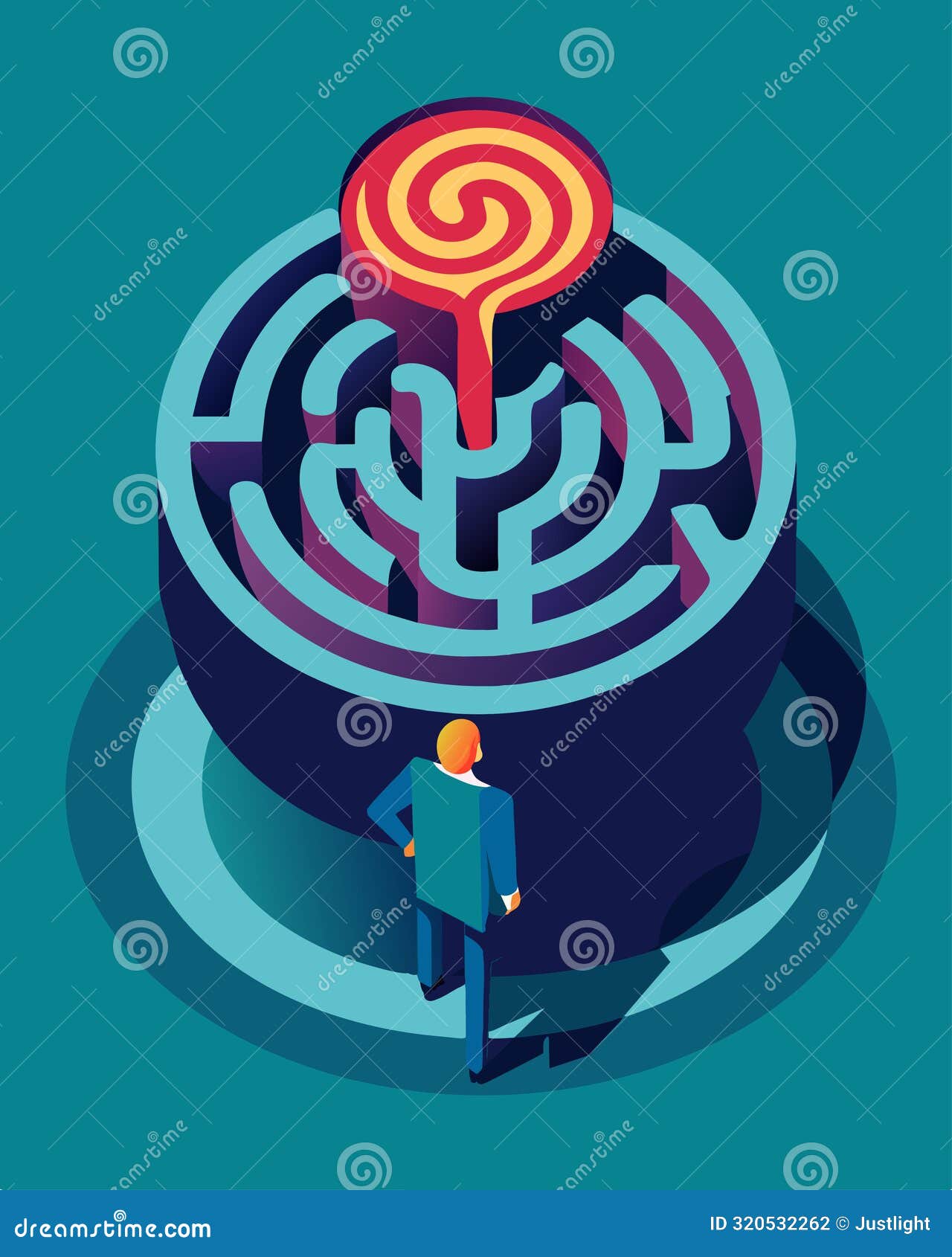 The Continuous Loop of the Mind Maze Simulates the Constant Battle ...