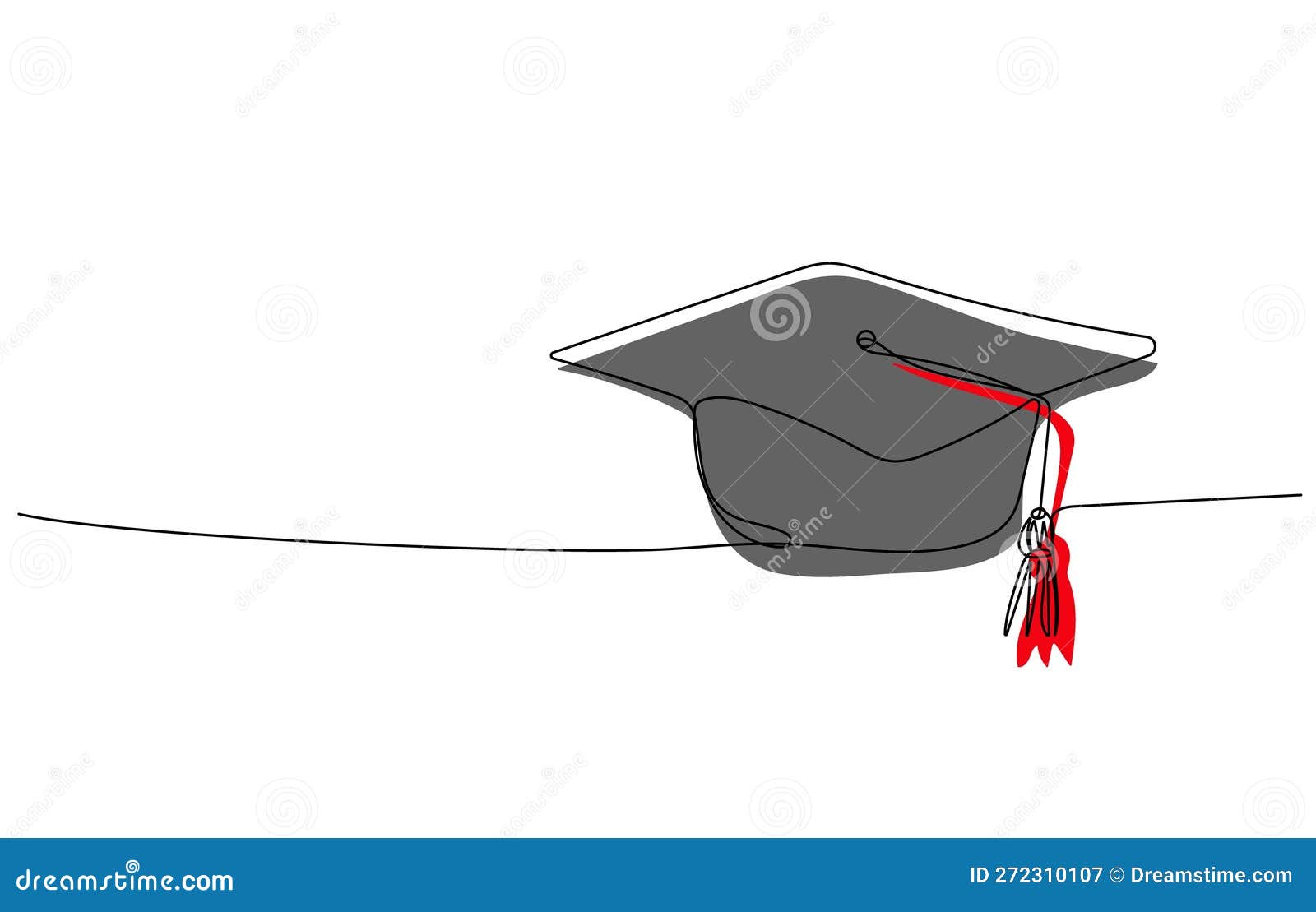 Tassel Graduation Line Art 🔴 How To Draw A Graduation Cap. Drawing