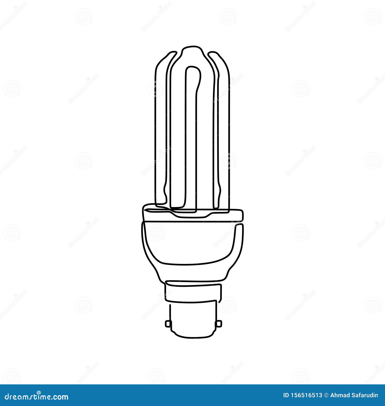 Continuous One Line Drawing Light Bulb Symbol Idea and Creativity ...