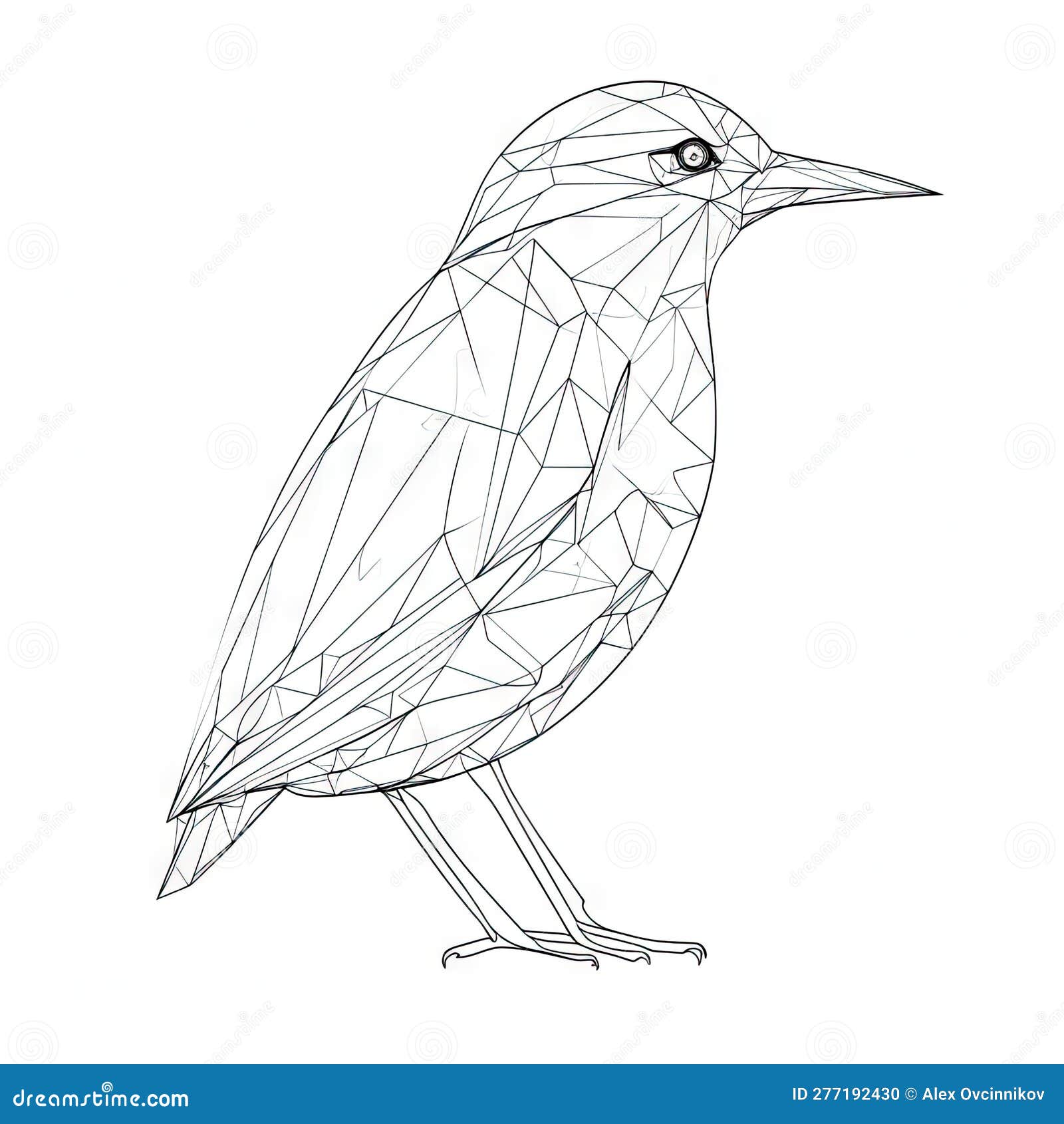 Continuous One Line Drawing of a Macao Bird Wild Life Concept for ...