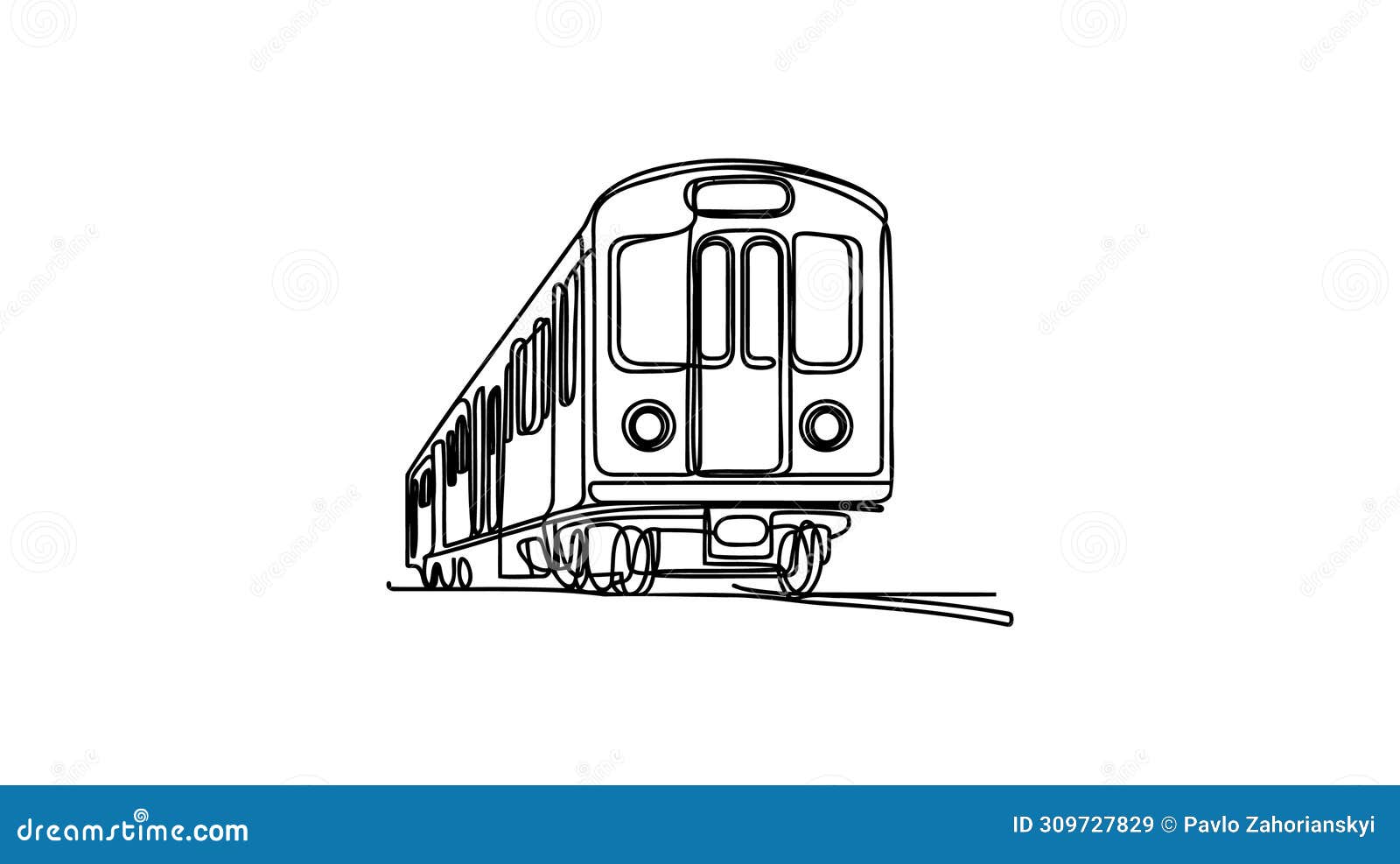 Train Drawing Simple High Speed Train Drawing Stock Illustrations