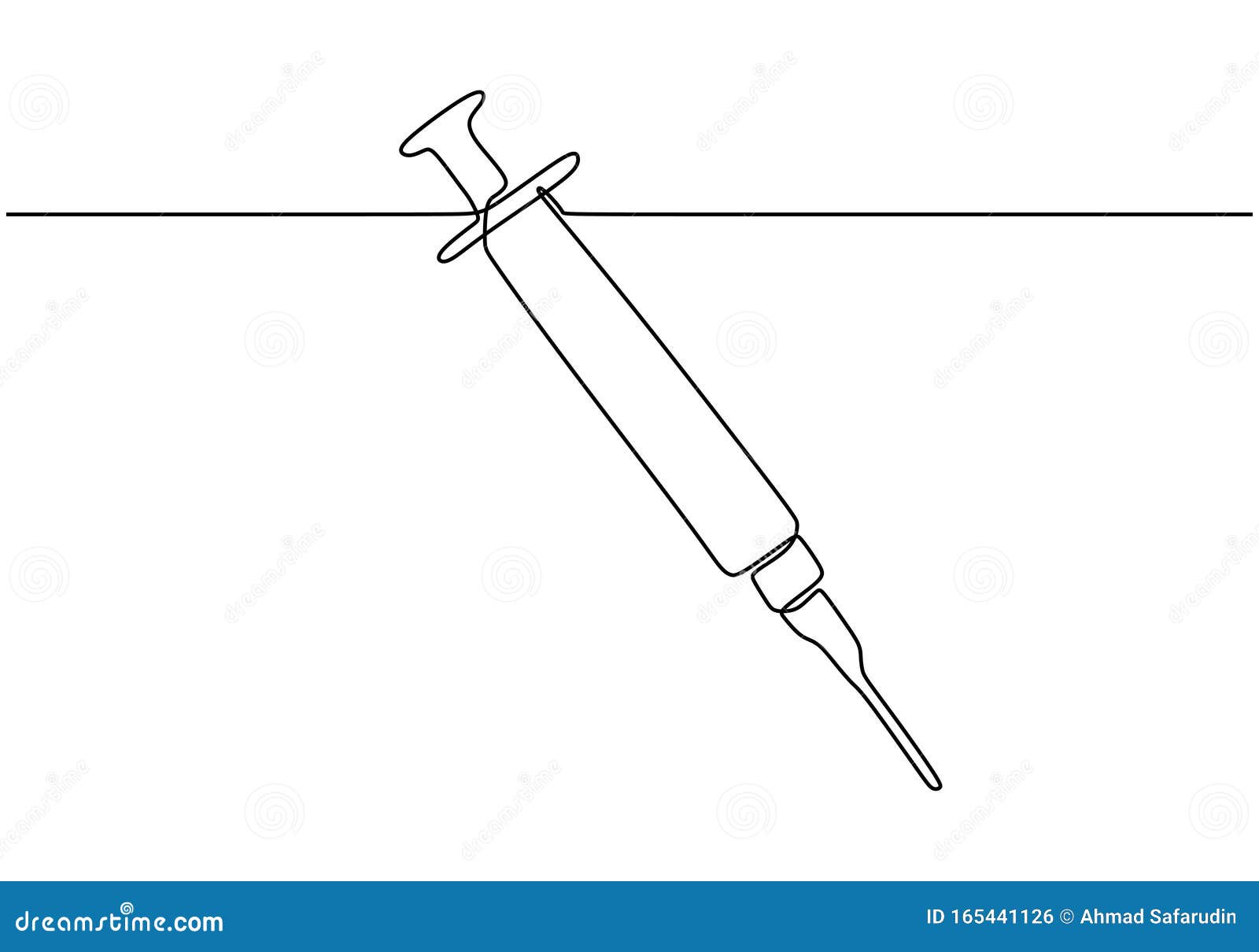Medical Needle Drawing