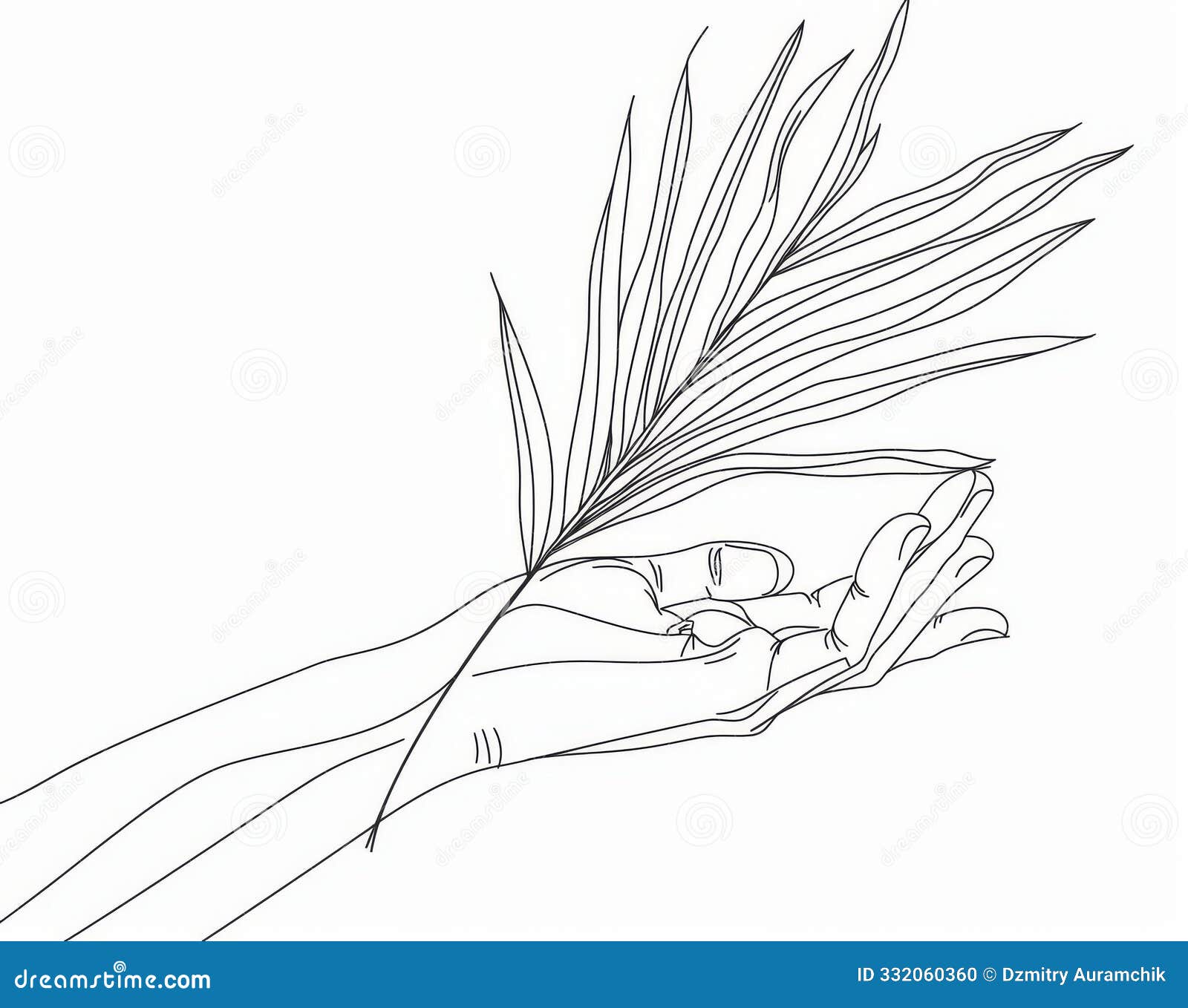 A Continuous One-line Drawing of an Outline Modern Illustration of a ...