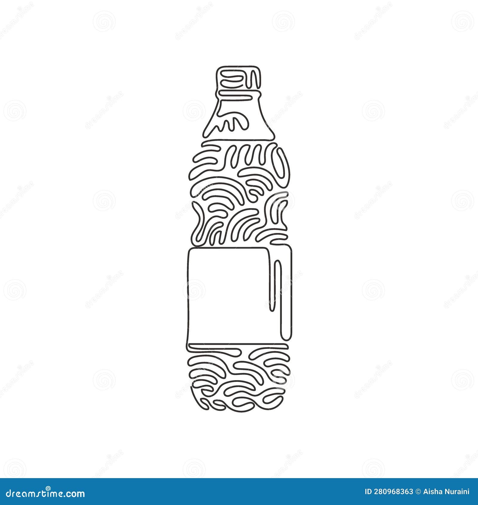 Continuous One Line Drawing Soft Drink In Bottle Plastic. Cold Cola ... Continuous One Line Drawing Soft Drink In Bottle Plastic. Cold Cola ...