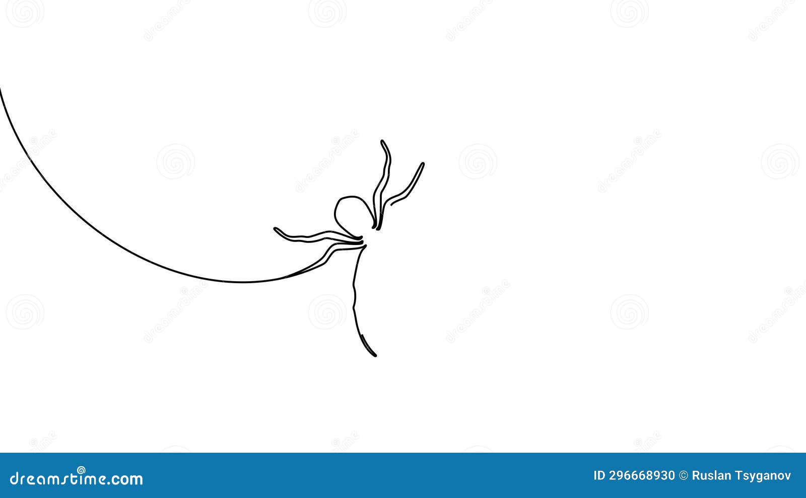 Continuous One Line Drawing of Spider Sits on the Web Motion Design ...