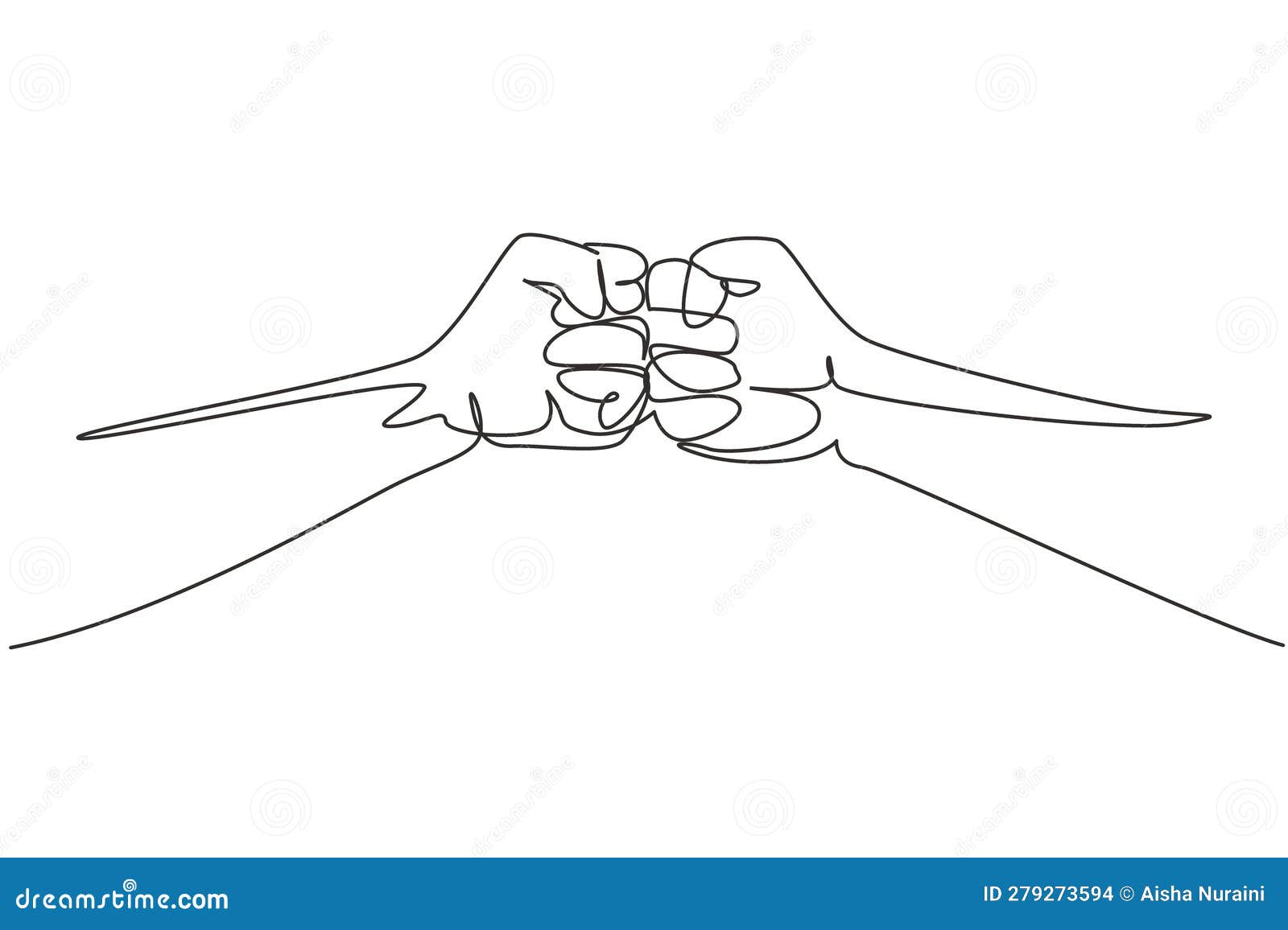 Continuous One Line Drawing Two Hands Make Fist Bump. Sign or Symbol of ... Continuous One Line Drawing Two Hands Make Fist Bump. Sign or Symbol of ...