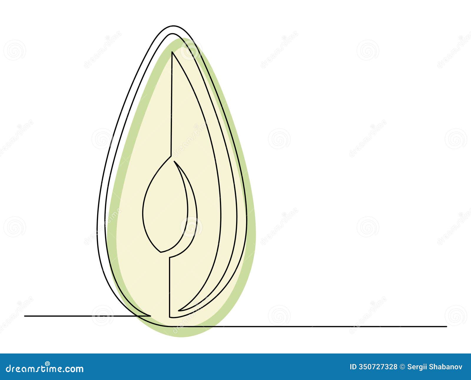 Continuous One Line Half of Green Avocado Stock Vector - Illustration ... Continuous One Line Half of Green Avocado Stock Vector - Illustration ...