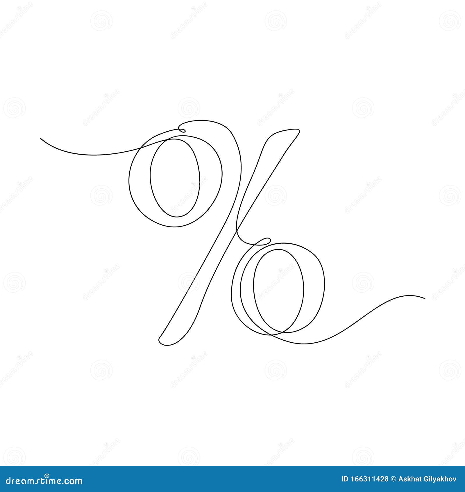 Pop Art Line Percent Up Arrow Icon Isolated On Color Background ...