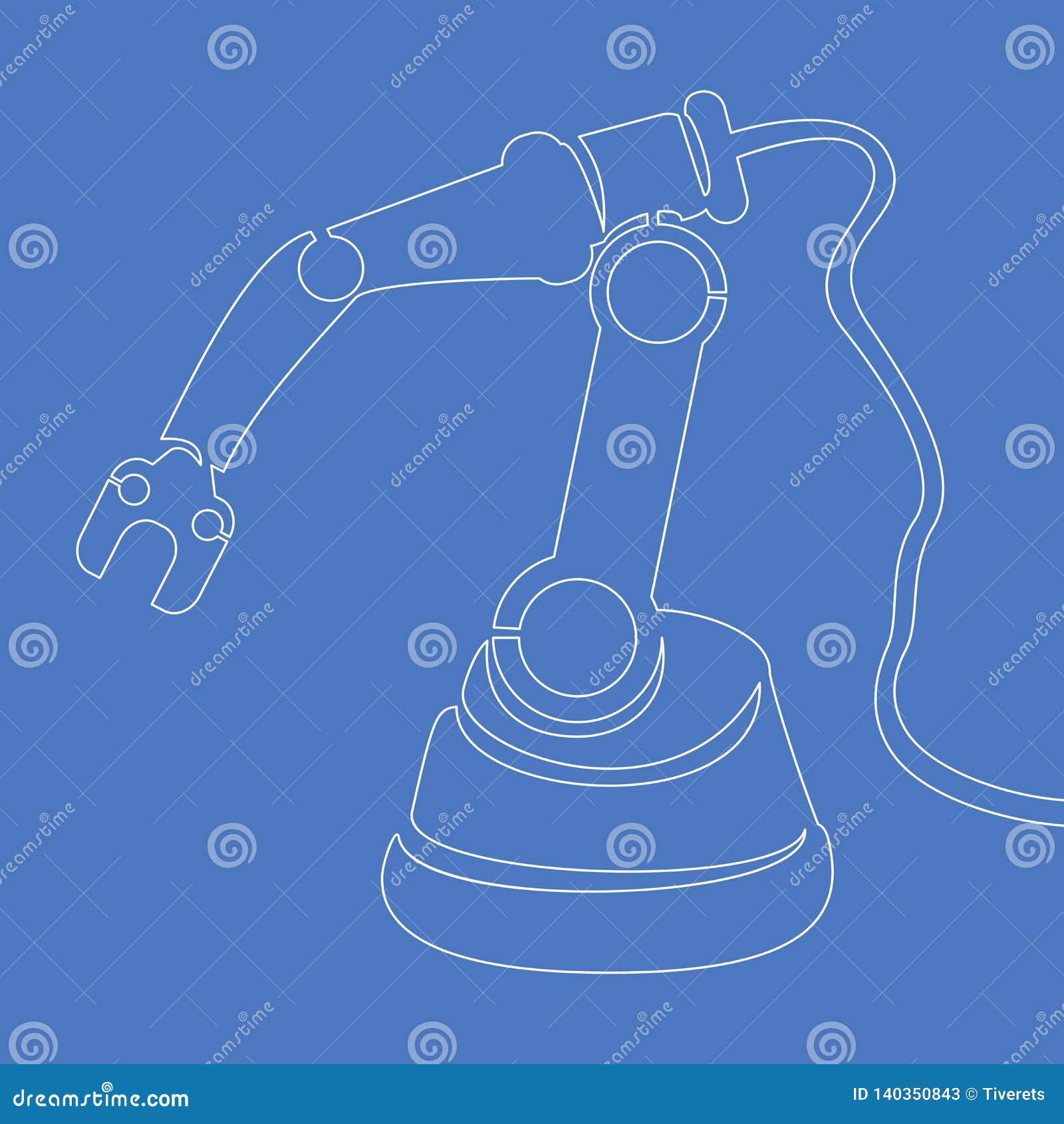 Drawing Of The Red Robotic Vacuum Cleaner Cartoon Vector ...