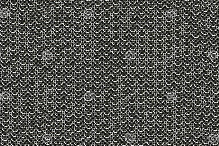 Continuous Pattern of Ring Armour Scale Stock Illustration ...