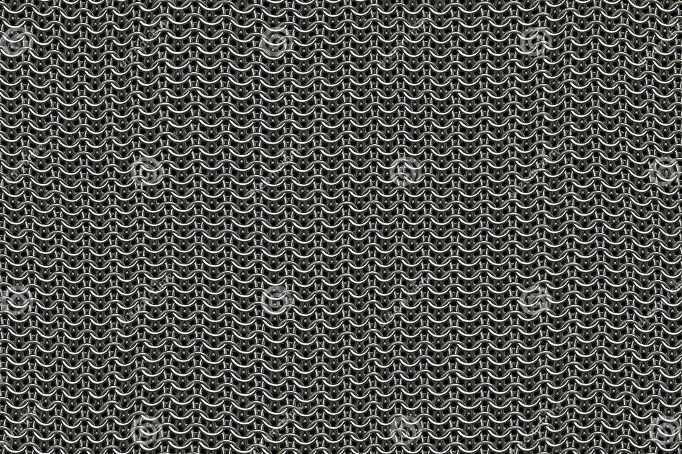 Continuous Pattern of Ring Armour Scale Stock Illustration ...