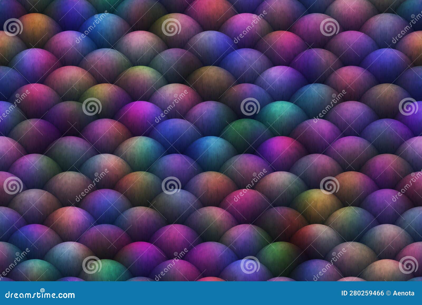 Continuous Pattern of Soft Squama Stock Illustration - Illustration of ...