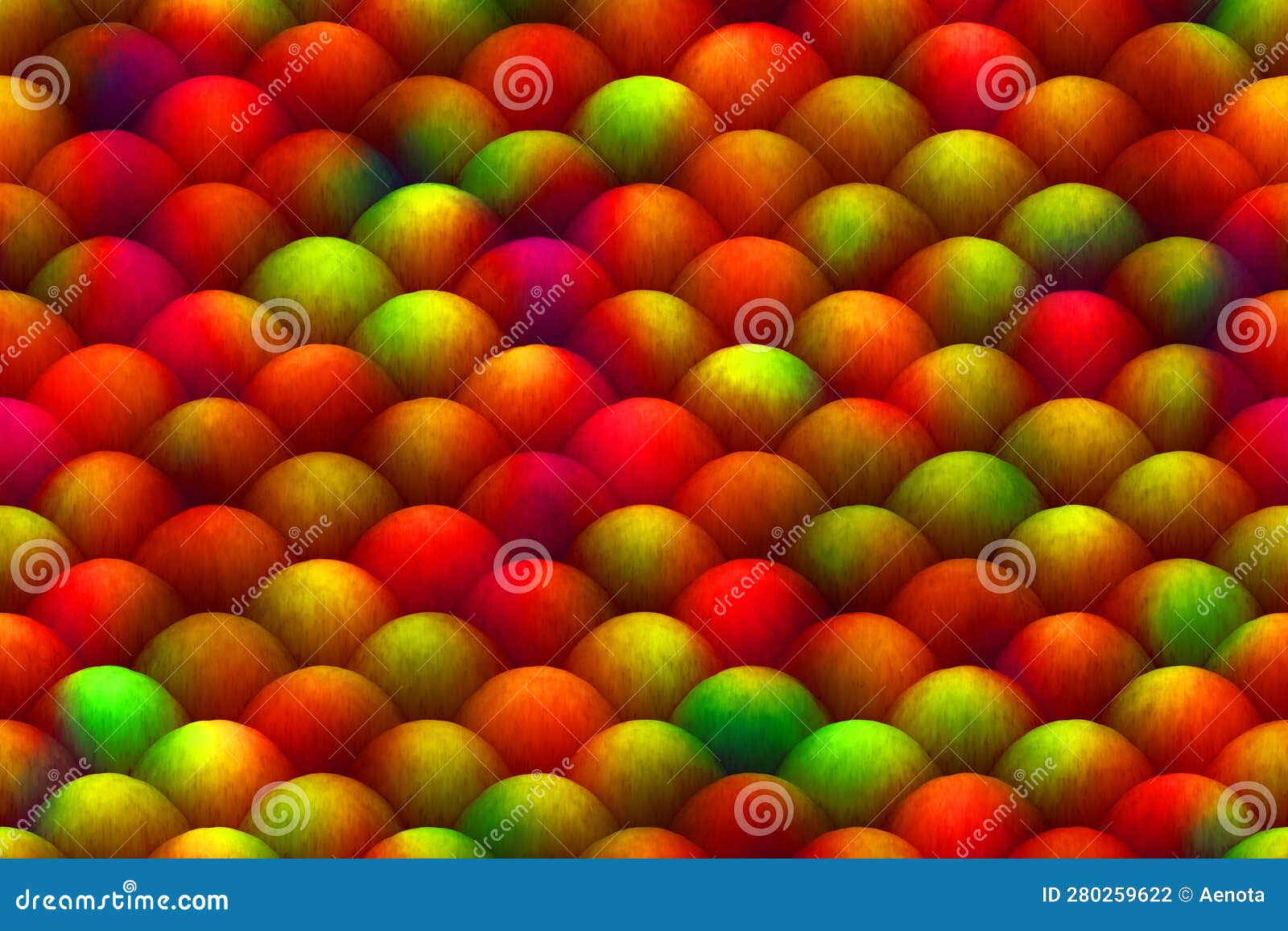 Continuous Pattern of Soft Squama Stock Illustration - Illustration of ...