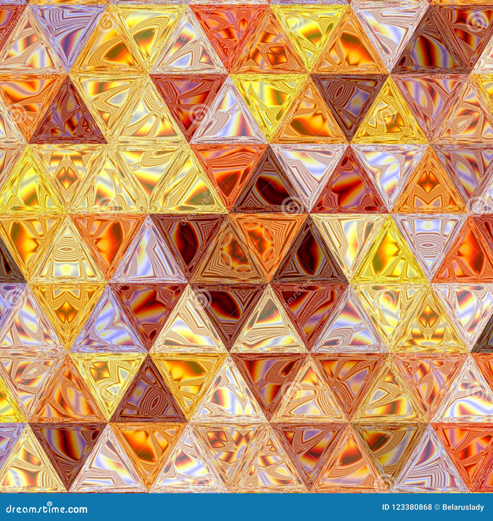 Continuous Pattern of Triangles. Modern Stylish Texture. Repeating ...