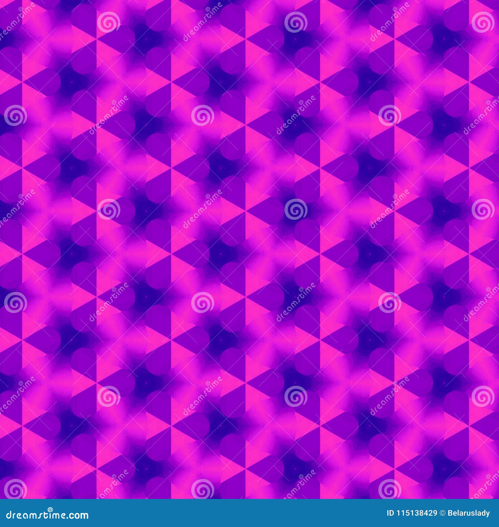 Continuous Pattern in Ultra Violet Bright Color for Textile or ...