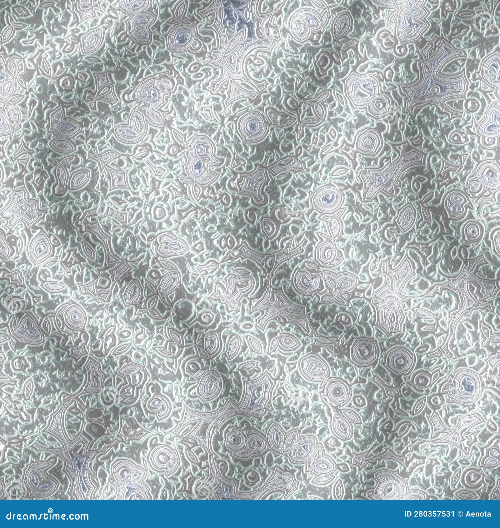 Continuous Shining Brocade Pattern Stock Illustration - Illustration of ...