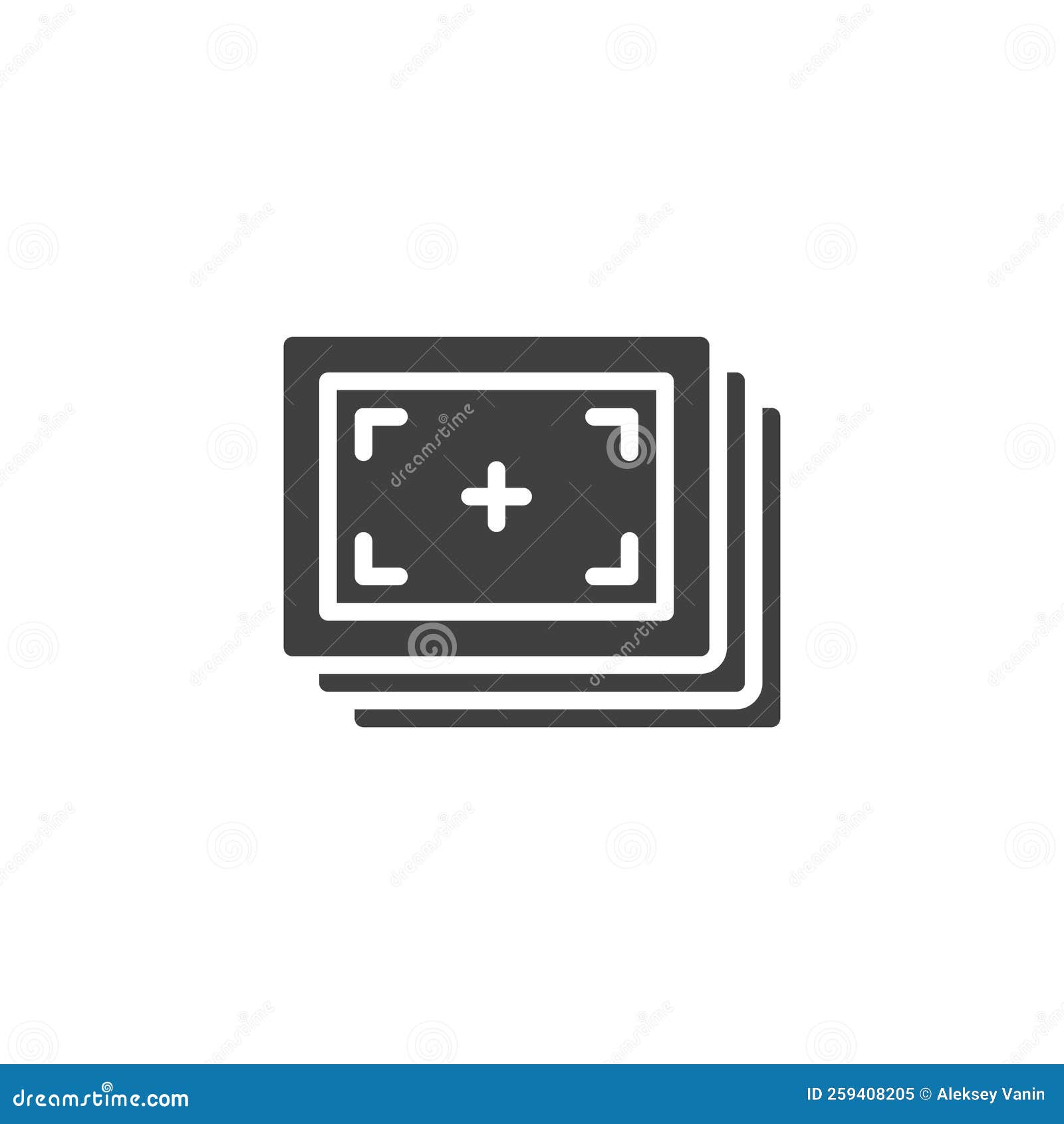 Continuous Shooting Mode Vector Icon Stock Vector - Illustration of ...