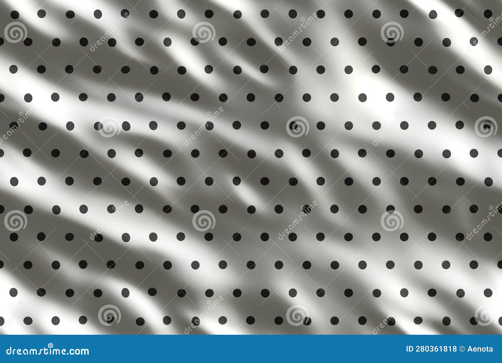 Continuous Silk Dotted Fabric Pattern Stock Illustration - Illustration ...