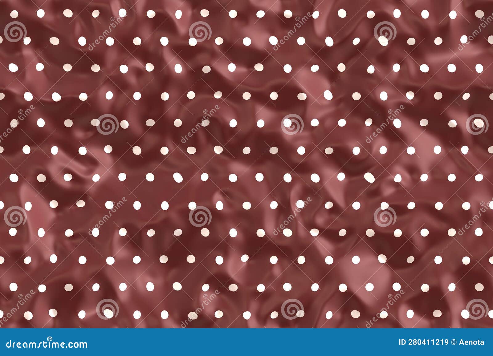 Continuous Silk Dotted Fabric Pattern Stock Illustration - Illustration ...