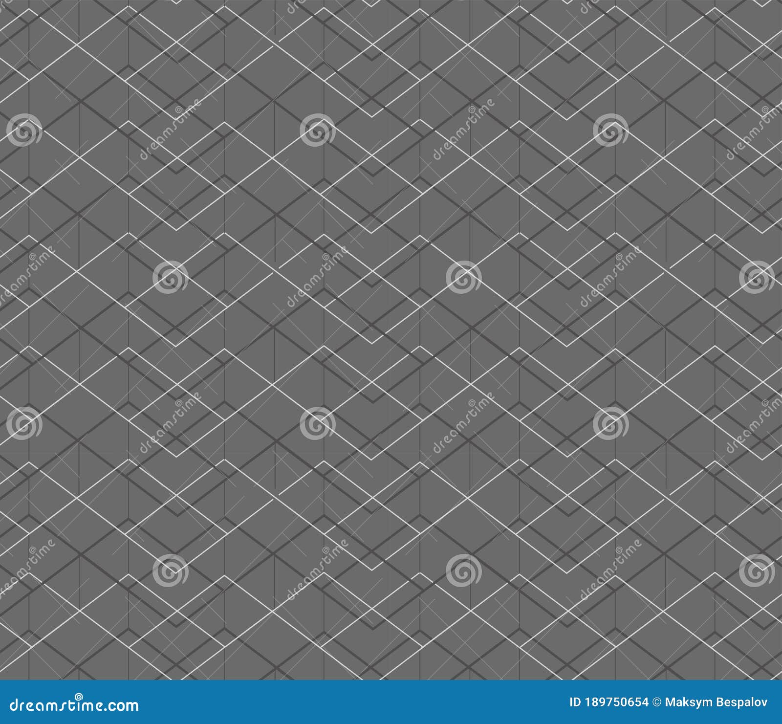 Repetitive White Vector Geo Repeat Texture. Seamless Linear Graphic ...